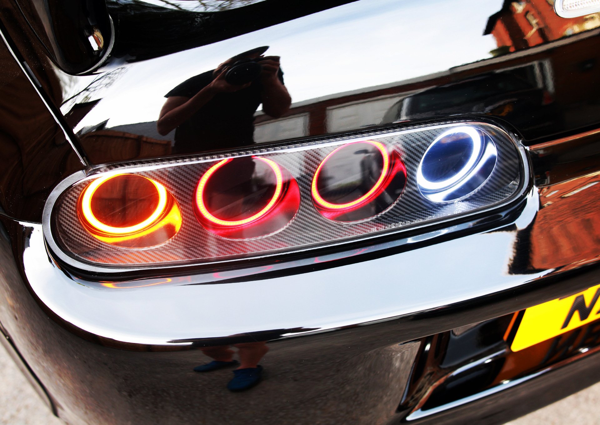 Toyota Supra Led Halo Tail Lights