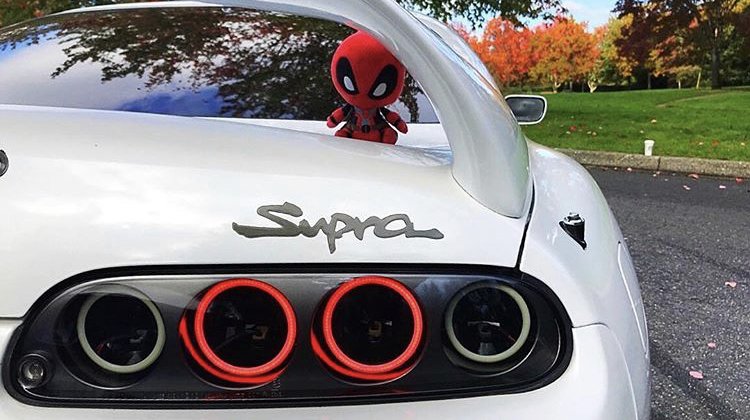 Toyota Supra Led Halo Tail Lights
