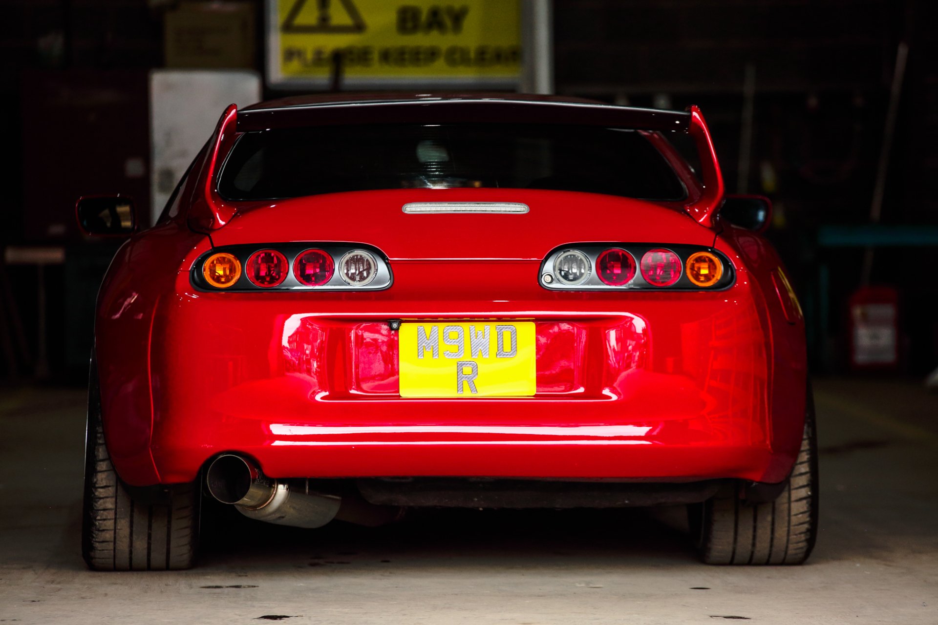 Toyota Supra Led Halo Tail Lights