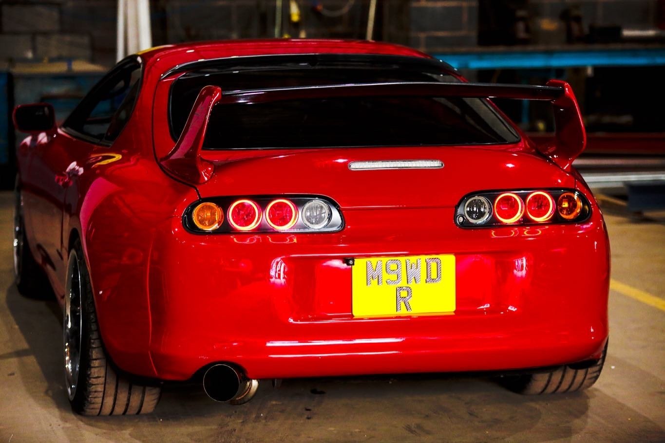 Toyota Supra Led Halo Tail Lights