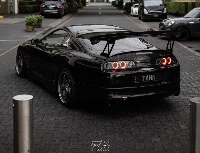 Toyota Supra Led Halo Tail Lights