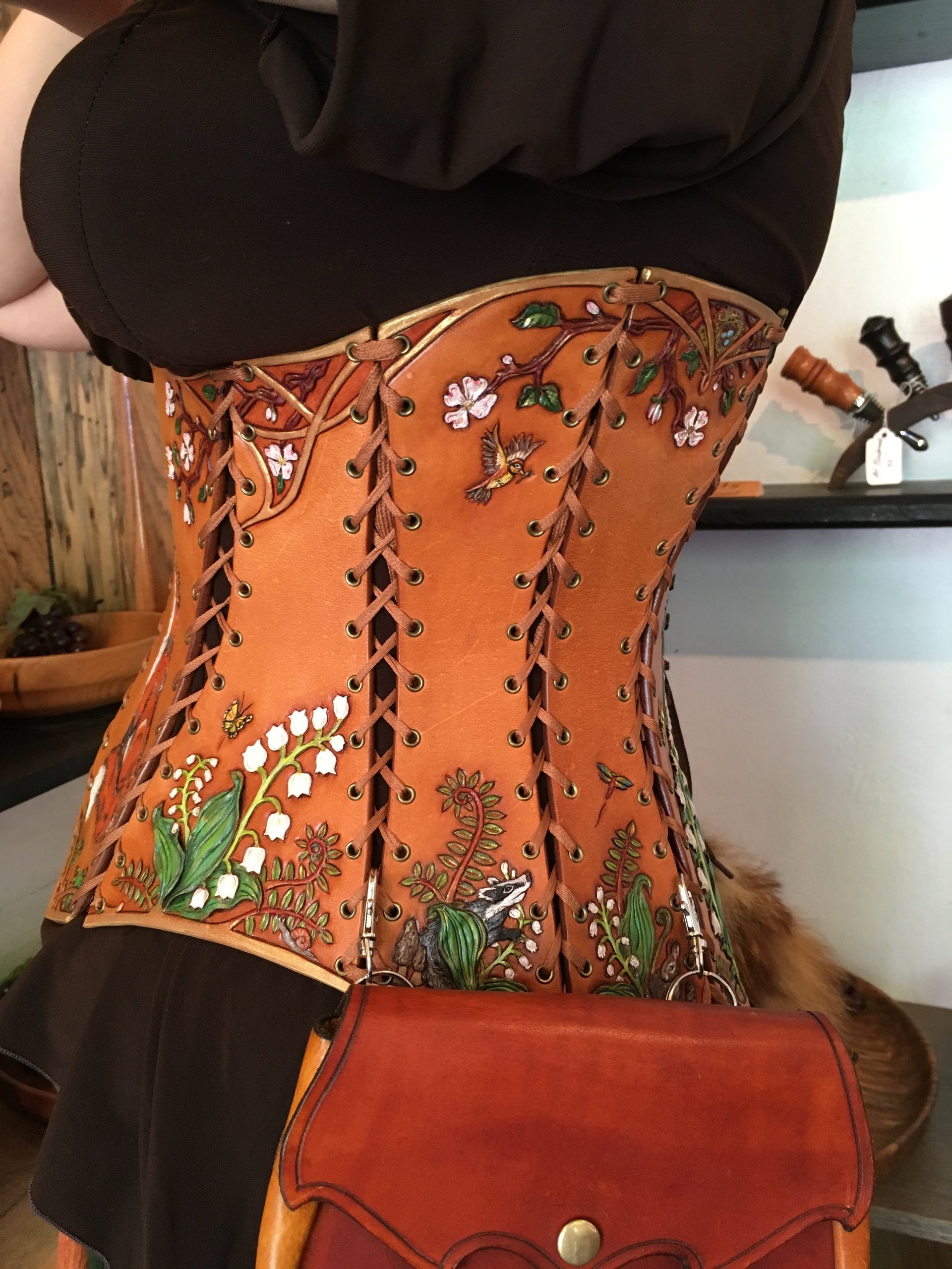 Woodland Fantasy Fox Corset