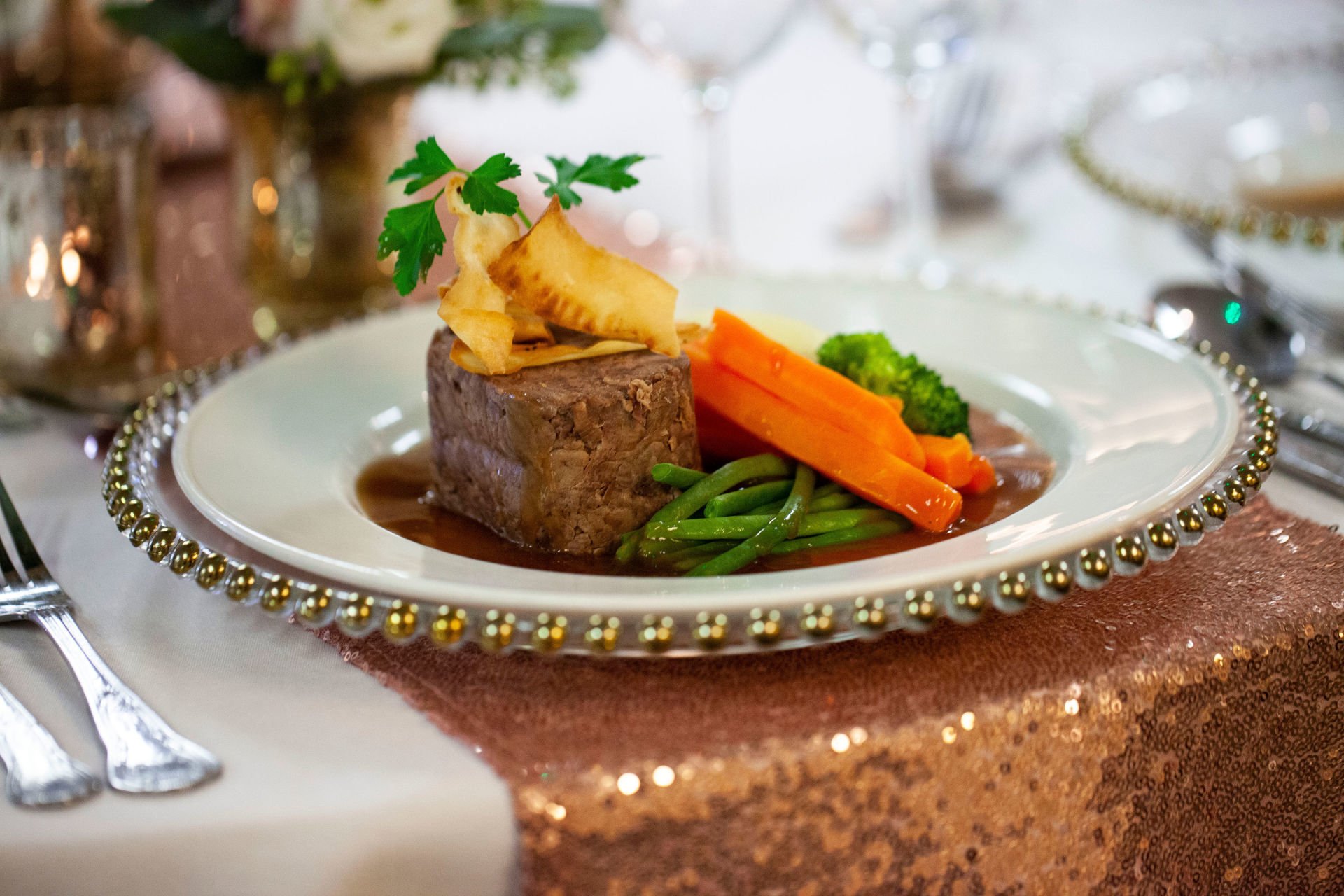 Silver Wedding Menu Packages at Weston Hall, Warwickshire