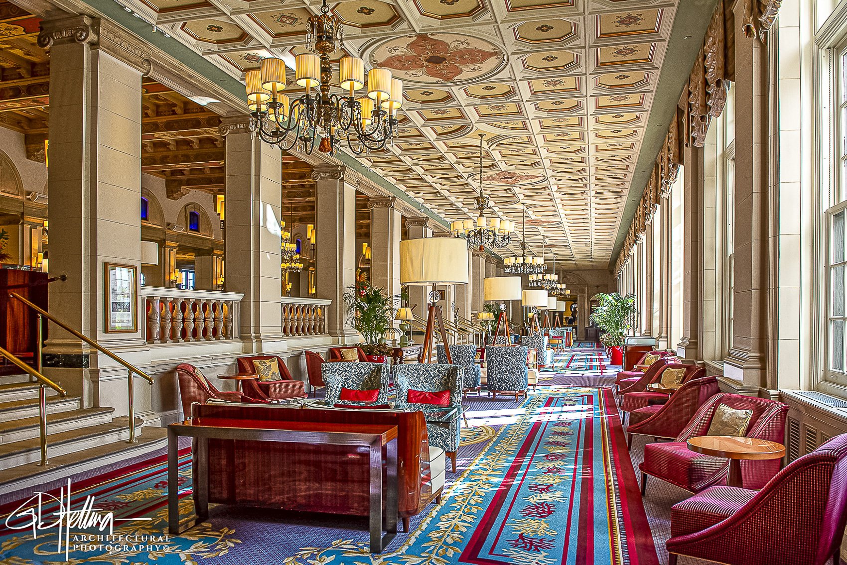 The Breakers Hotel architectural photography