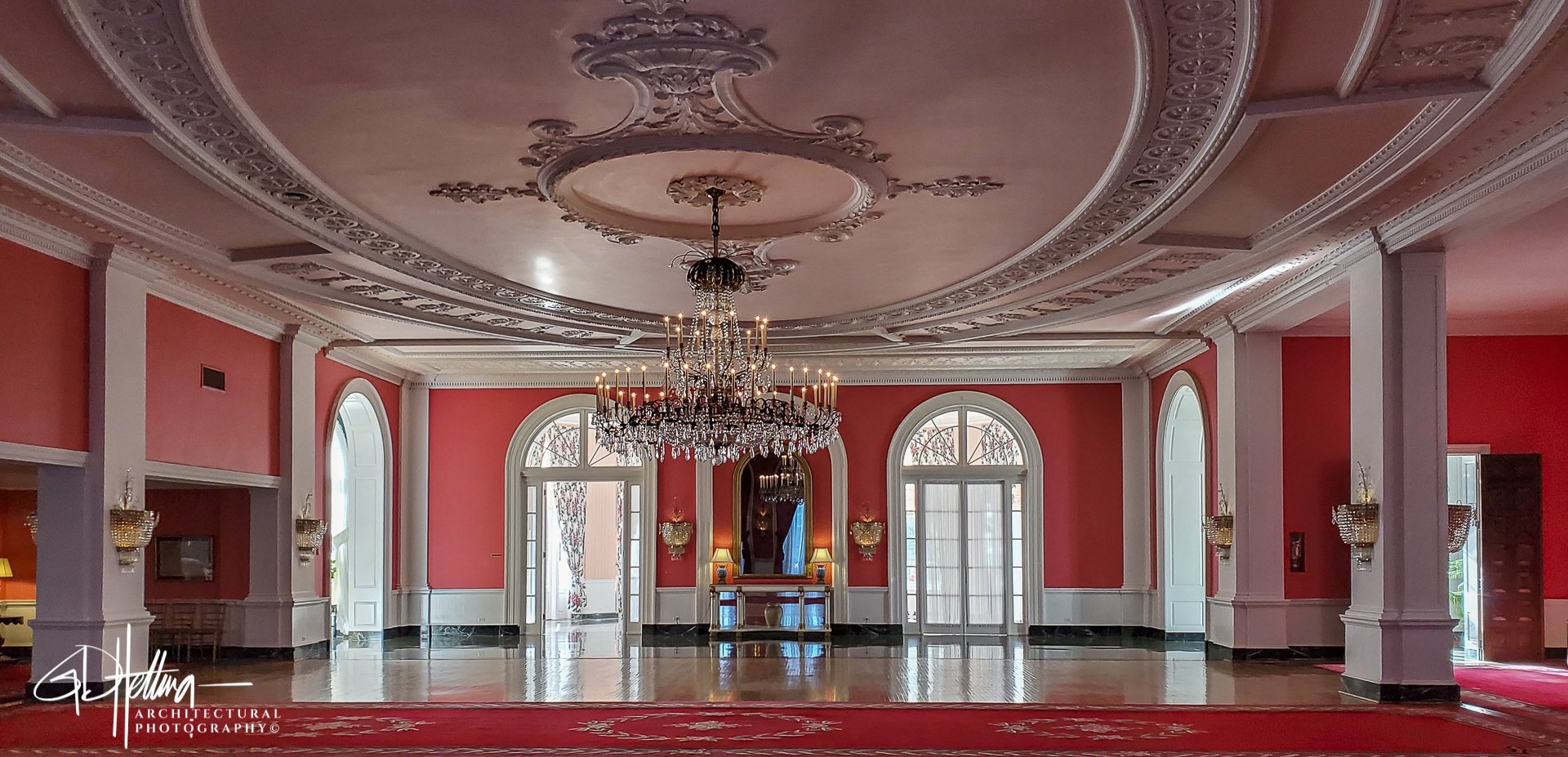 Architectural Photography of The Greenbrier Resort in White Sulphur ...