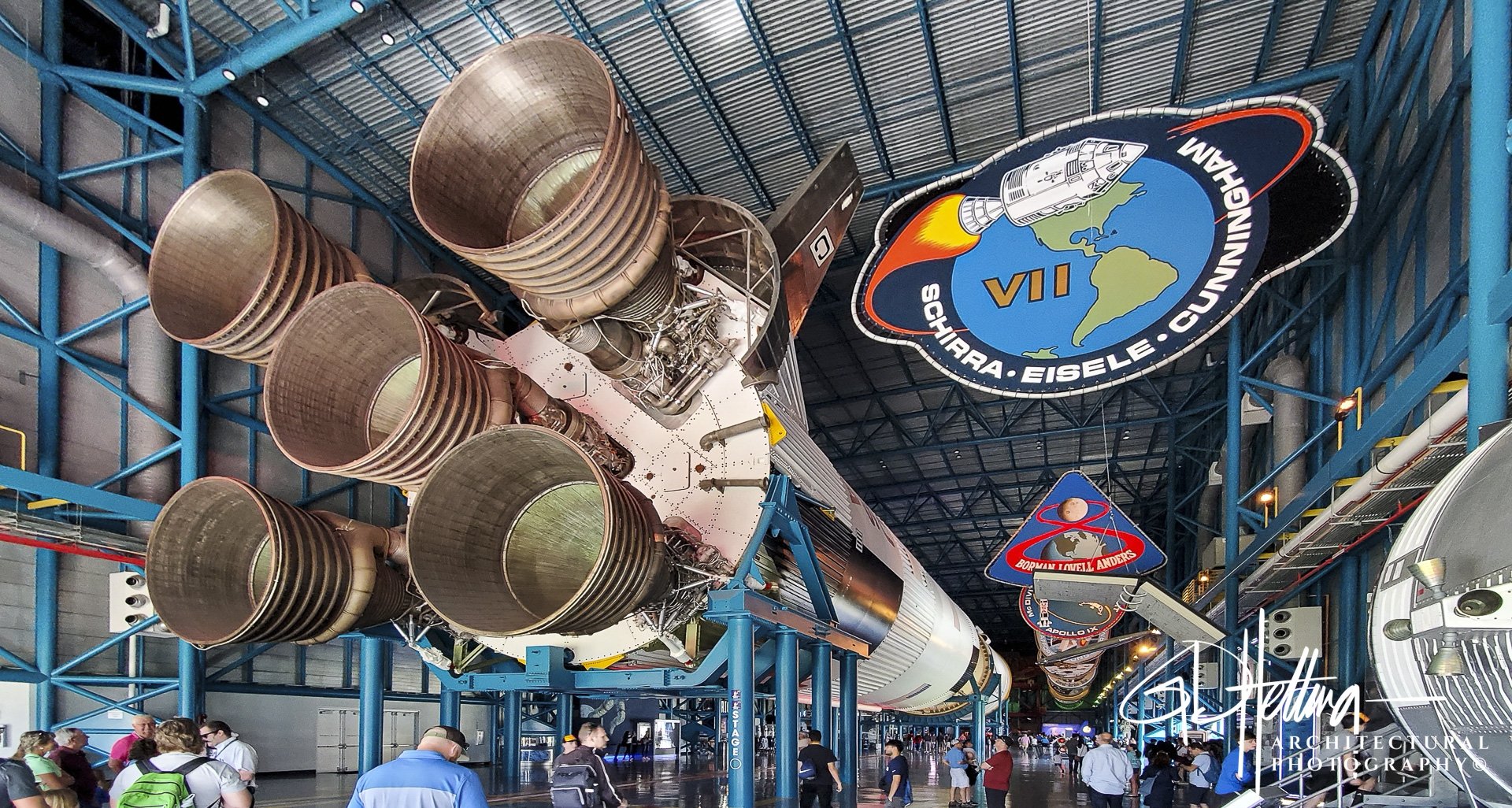 Architectural Photography of the Kennedy Space Center in Florida