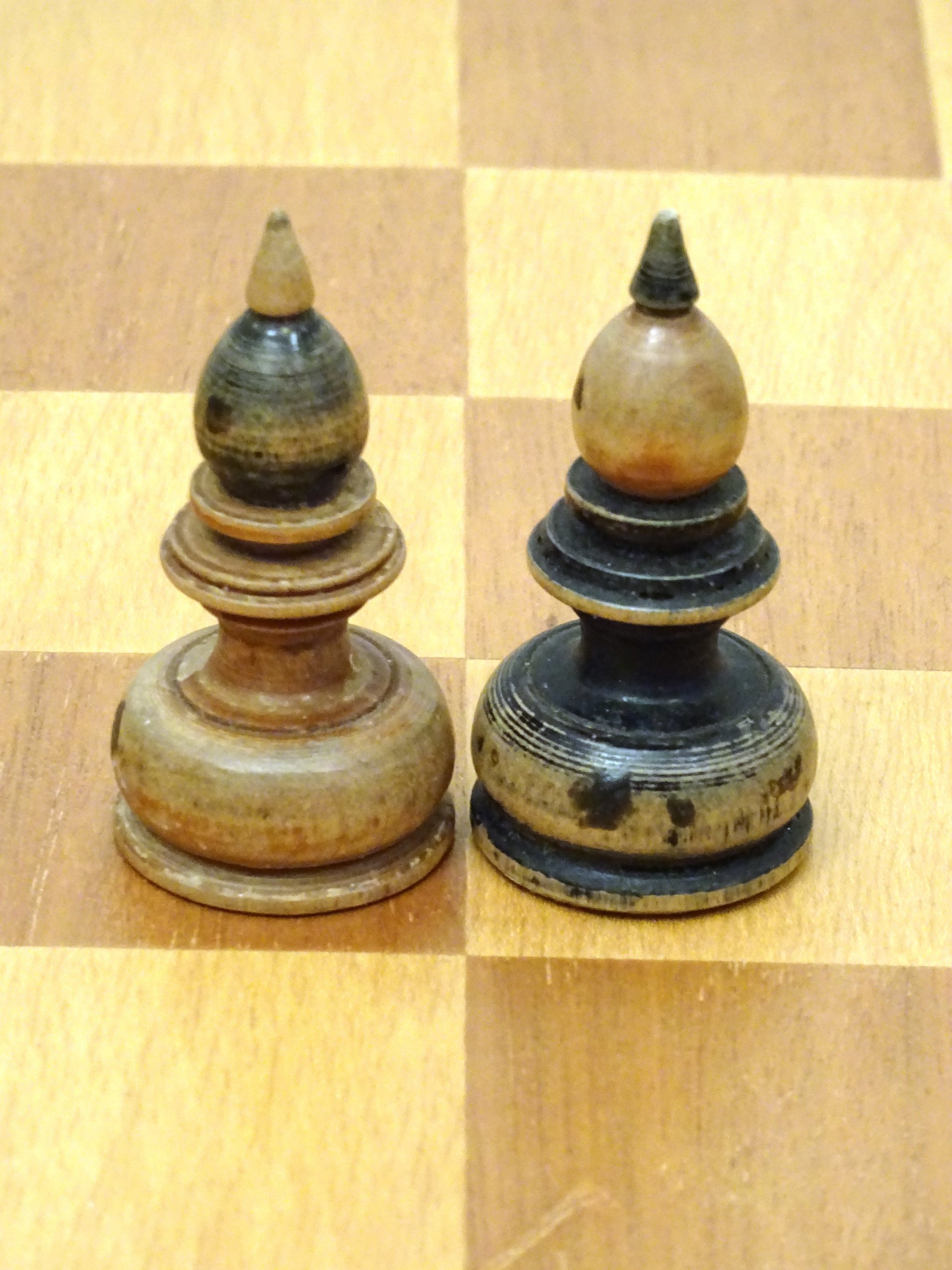 South German Staunton Chess Set, ca. 1900-1930