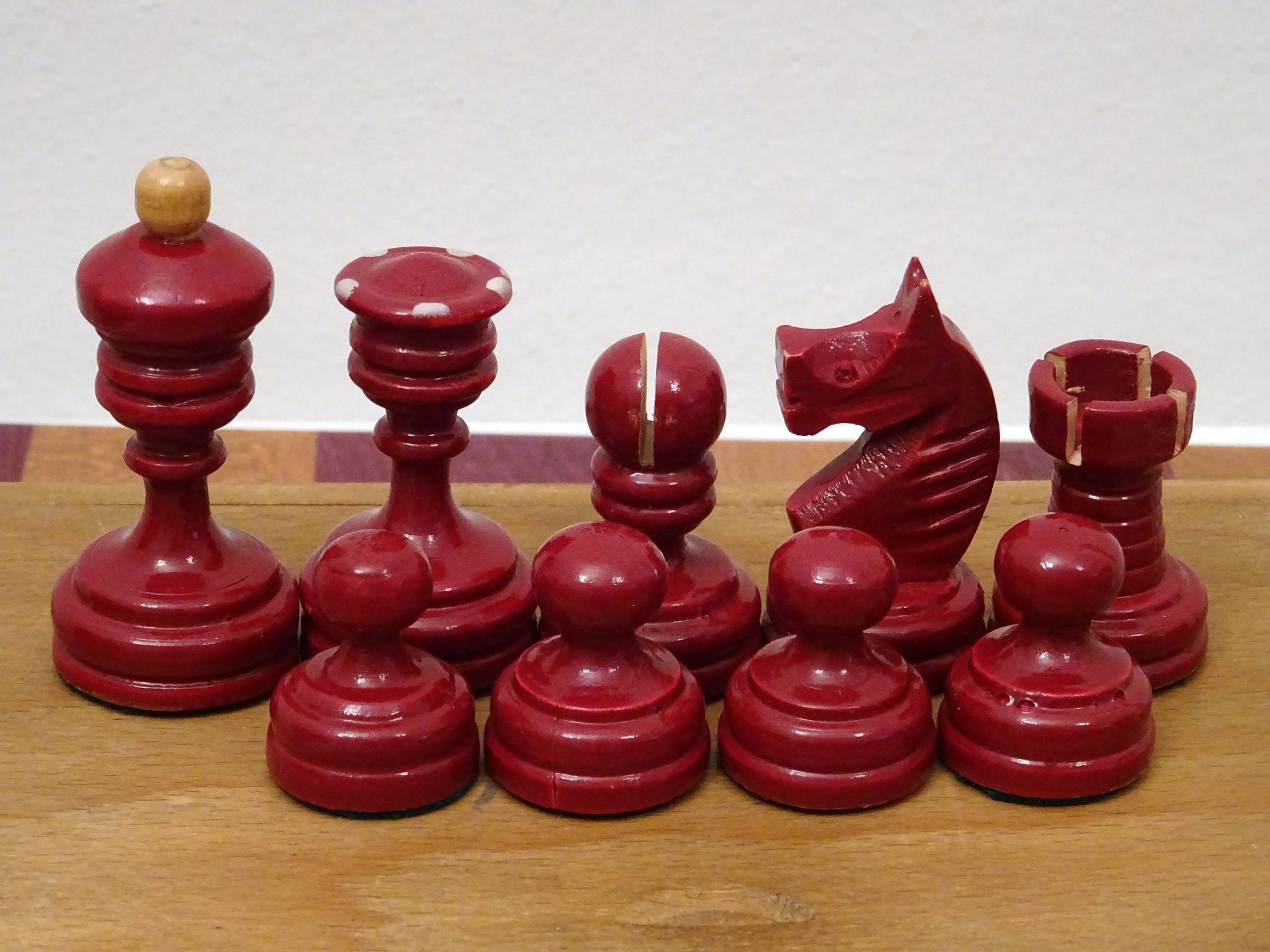 Danish Union Chess Set (aka "Knubbel"), 1950