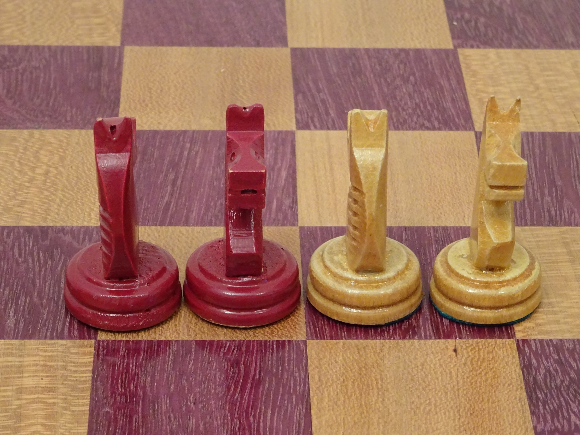 Danish Union Chess Set (aka "Knubbel"), 1950