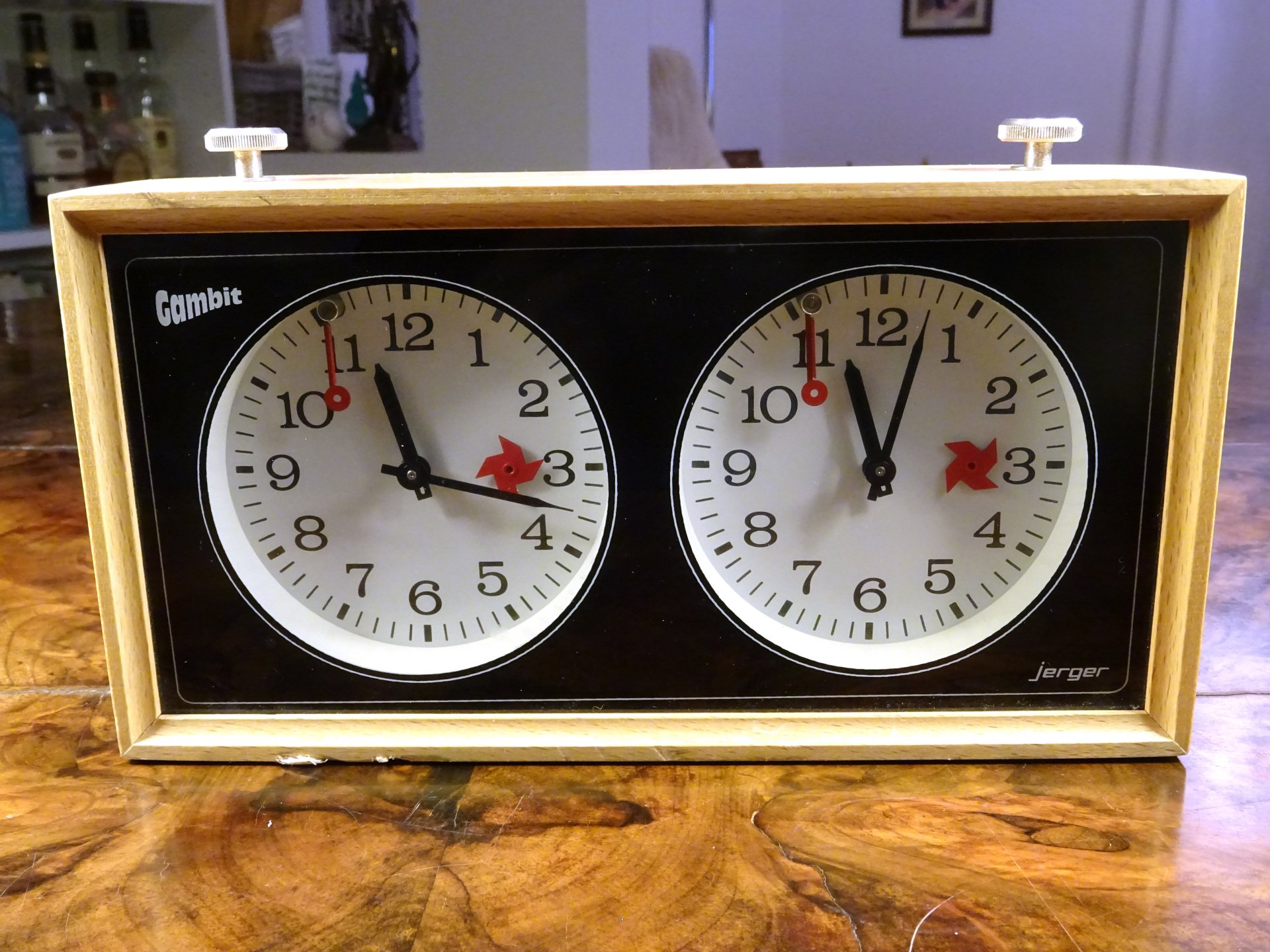 Jerger & Prim Gambit Chess Clocks, Czechoslovakia / Germany, 1960's