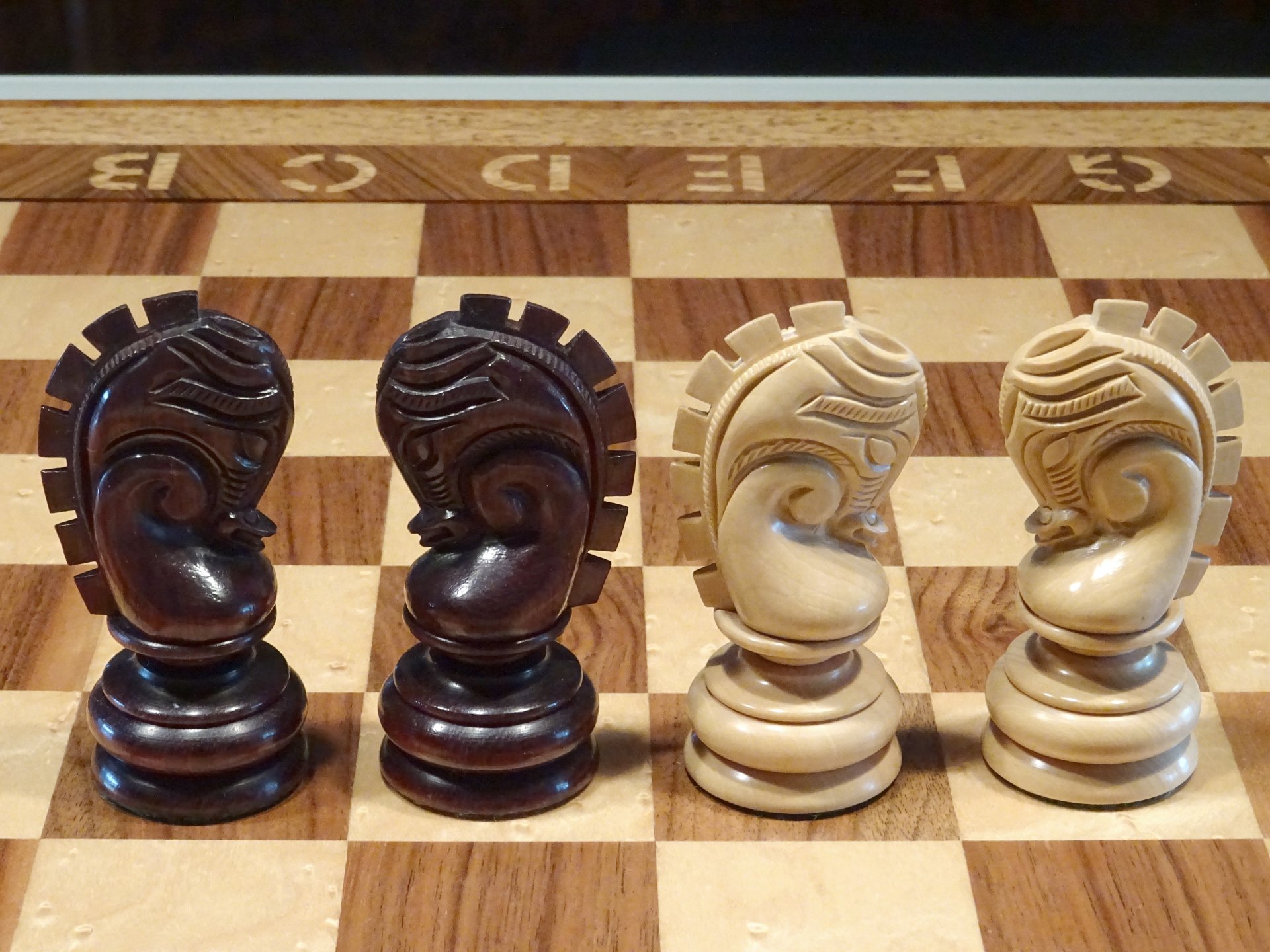 1919 Marcel Duchamp Inspired Chess Set (Chessbazaar)