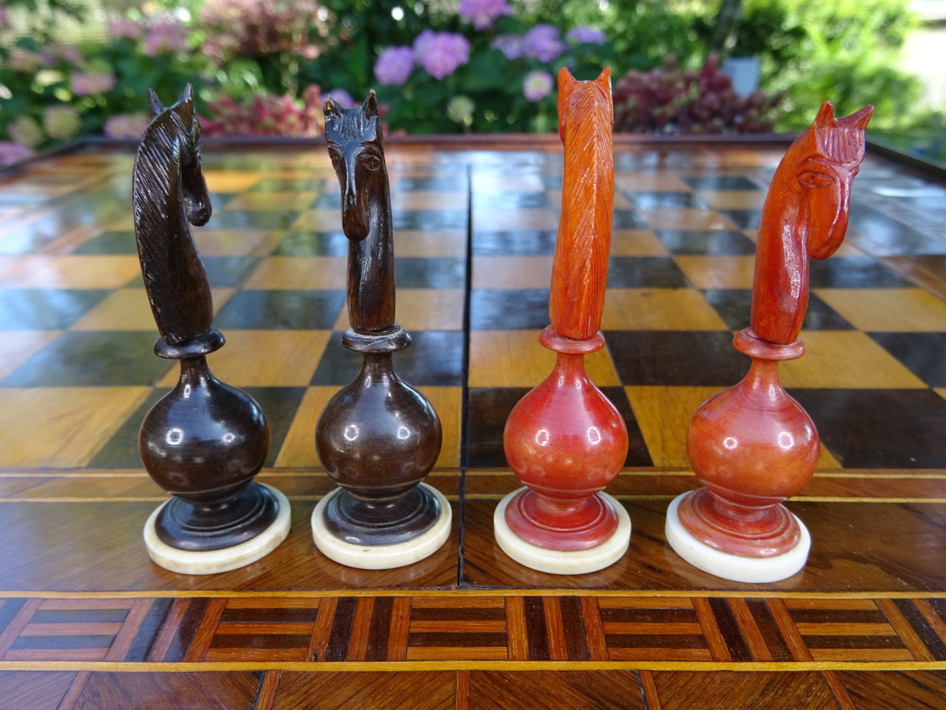 French Lyon Chess Set, ca. 1780-1820