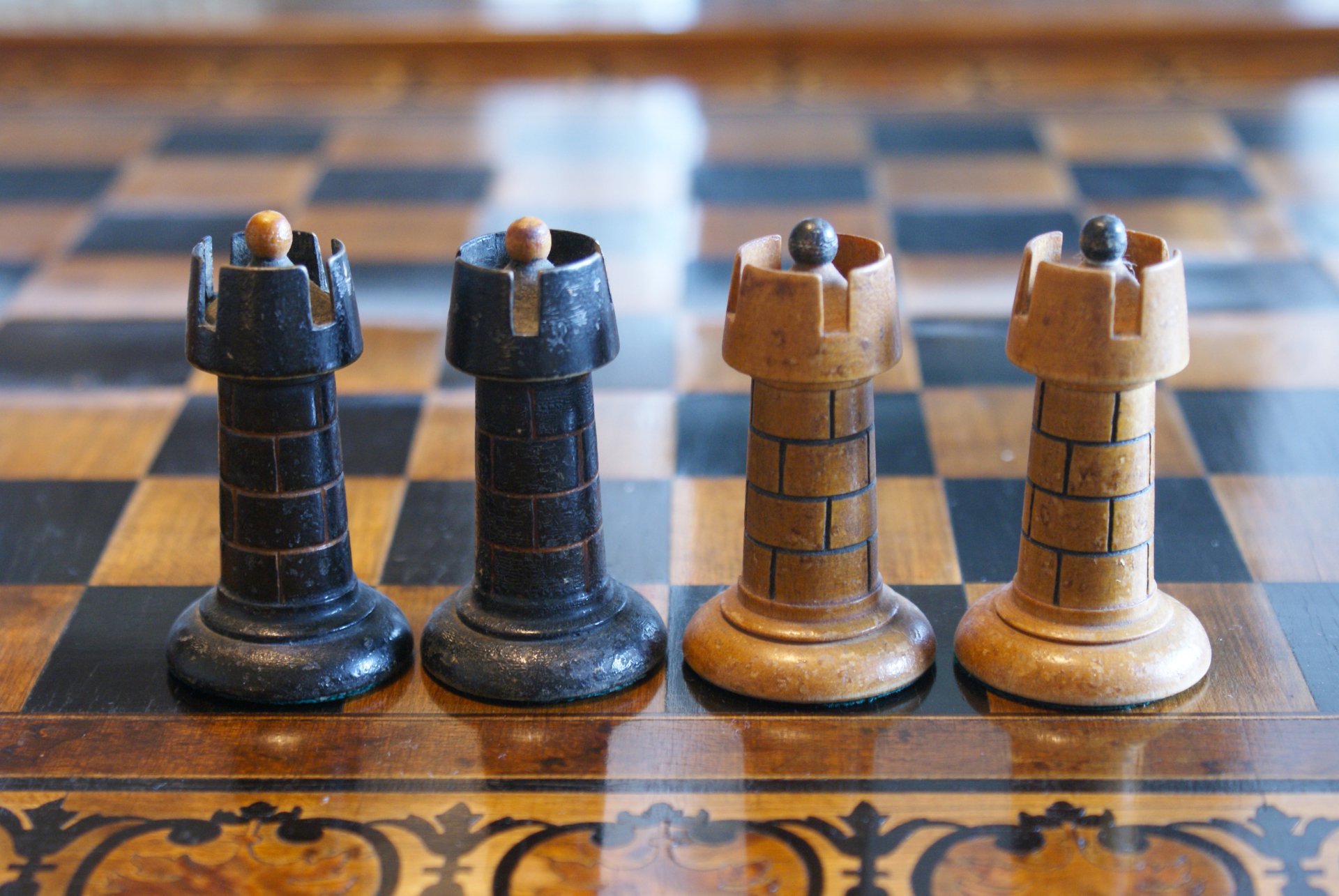 Bohemian Chess Set, ca. 1890-1910