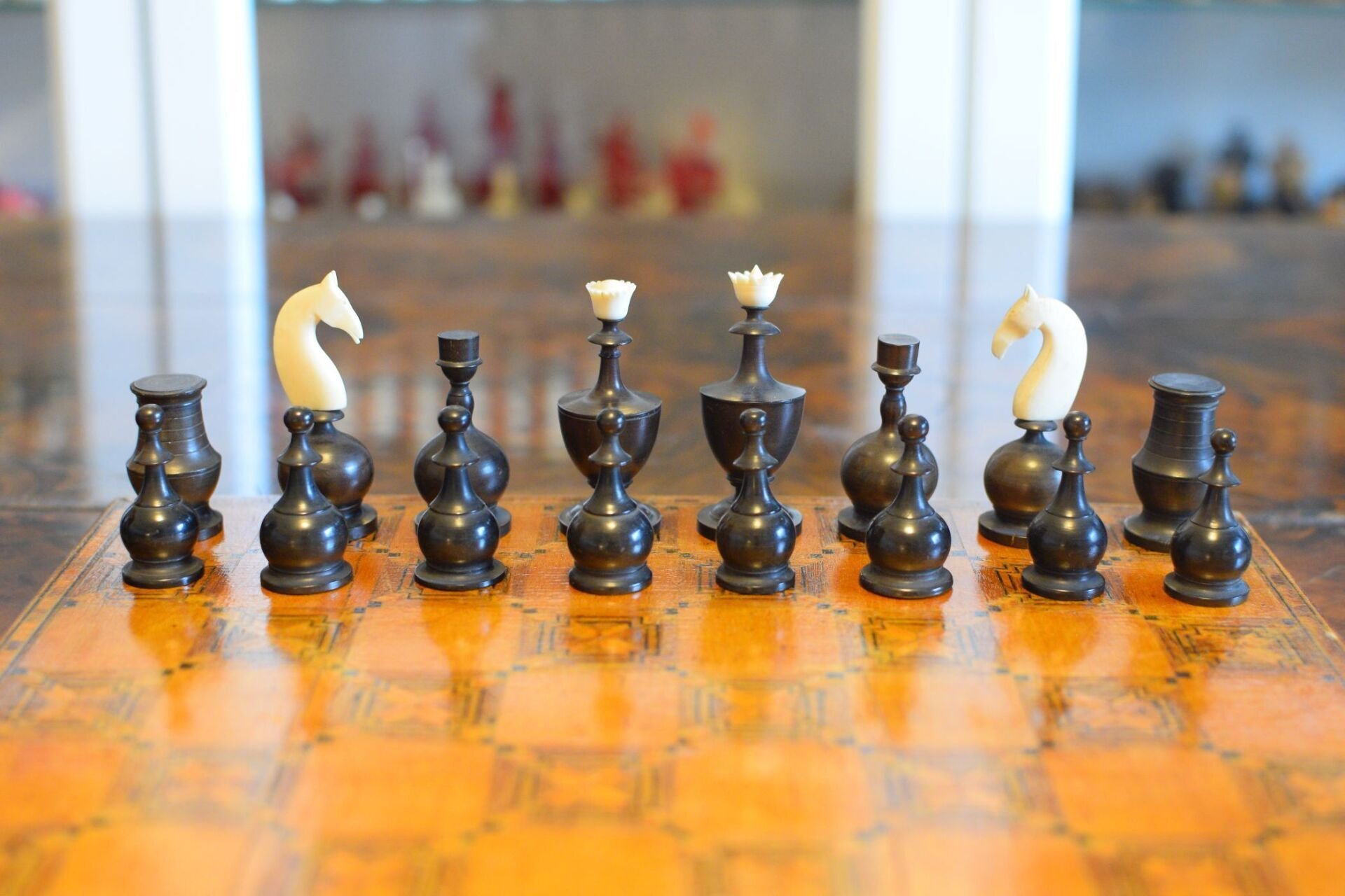 French Chess Set in the Lyon style, ca. 1780-1820