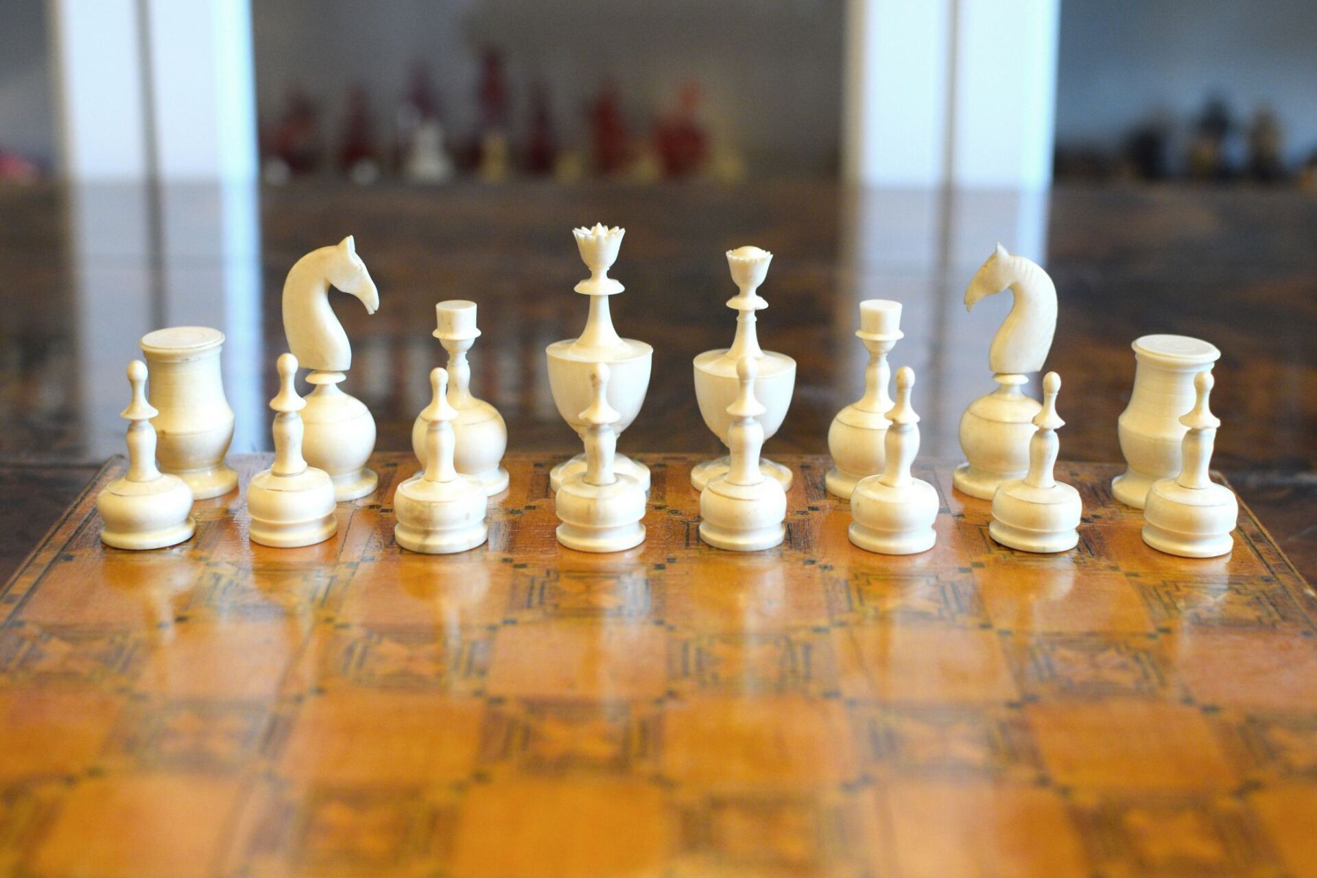 French Chess Set in the Lyon style, ca. 1780-1820