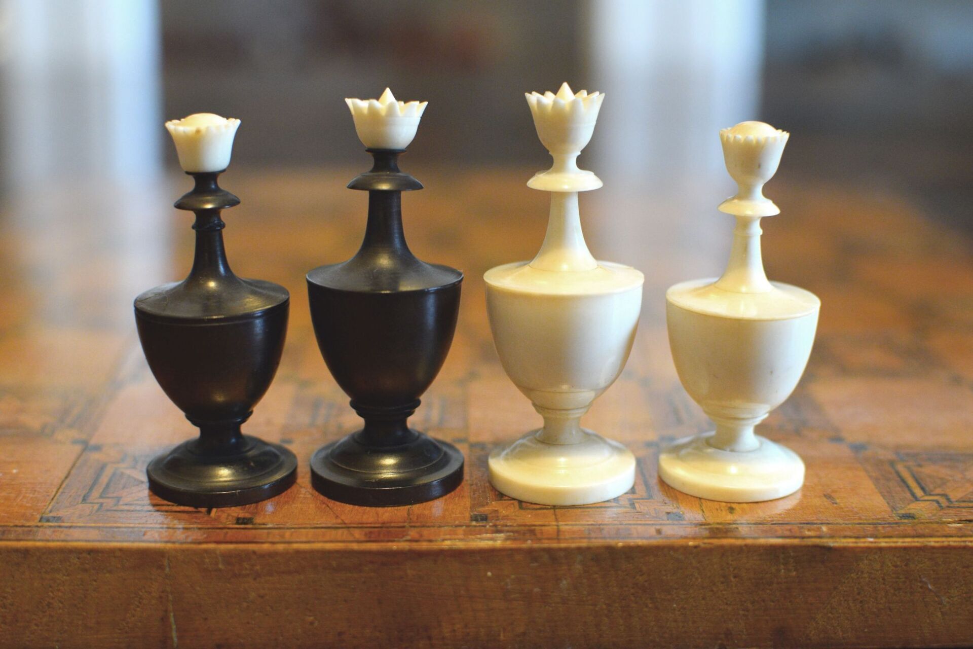 French Chess Set in the Lyon style, ca. 1780-1820