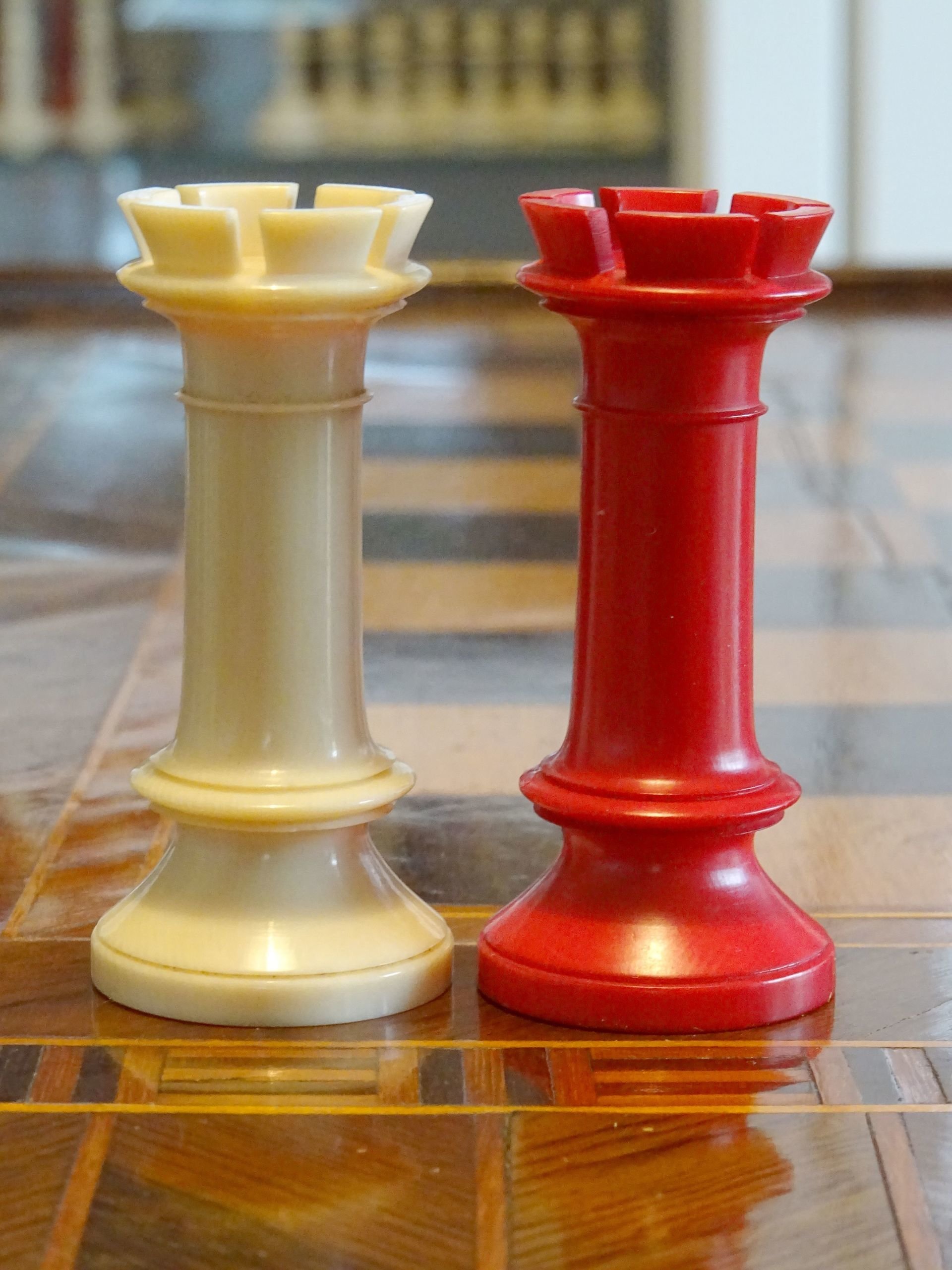 Jaques "Northern Upright" Ivory Chess Set, ca. 1850-1880