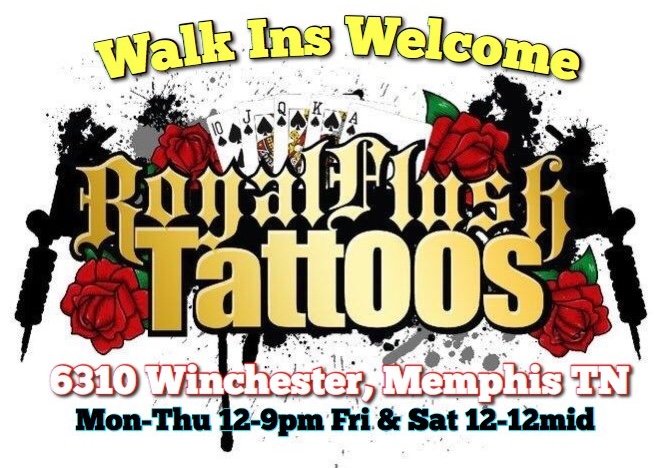 Royal Flush Tattoos Memphis