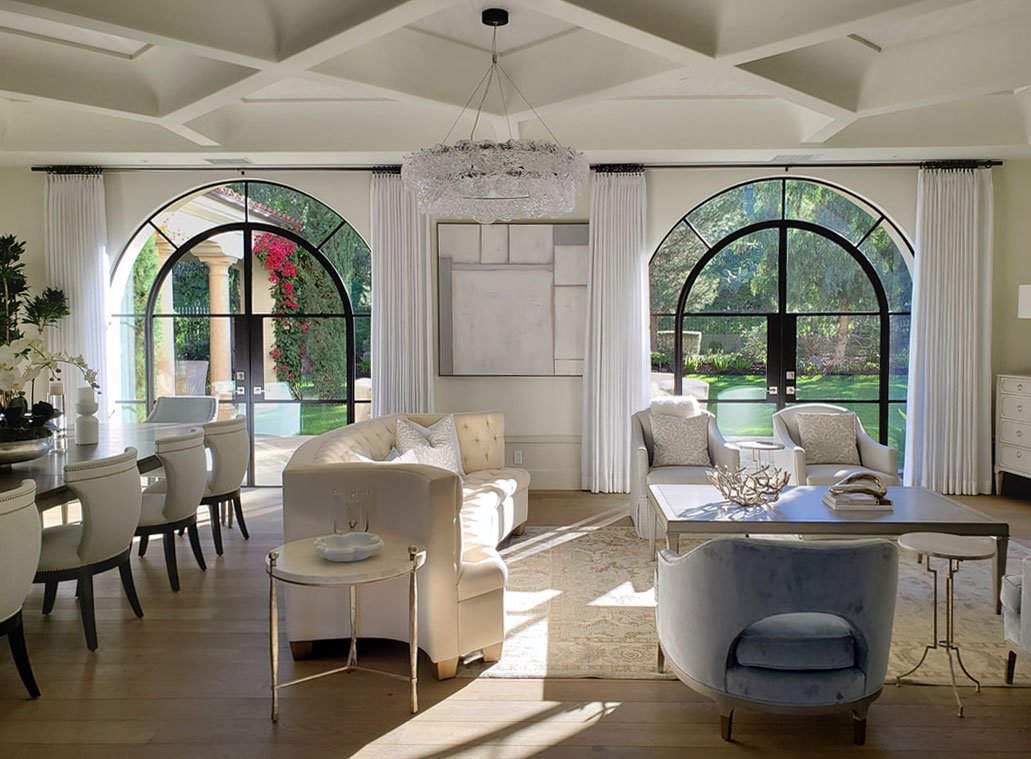 Stationary Panels Gallery | Custom Drapery & Curtains | Fashion Interiors