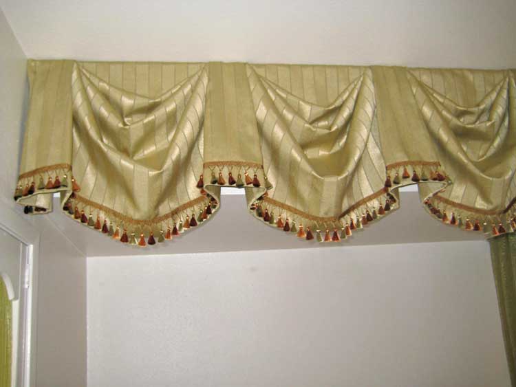 Valances & Cornices Gallery | Custom Window Coverings | Fashion Interiors