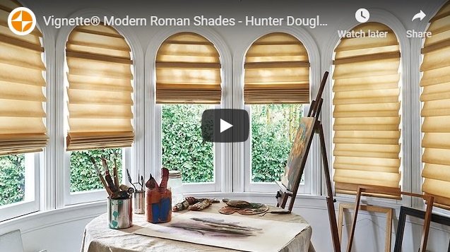 Motorized Roman Shades | Automated & Electric Shades | Fashion Interiors