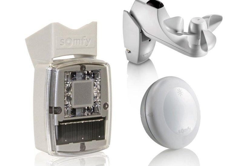 Somfy Motorized Exterior Screen & Solar Shade | Works With Alexa ...