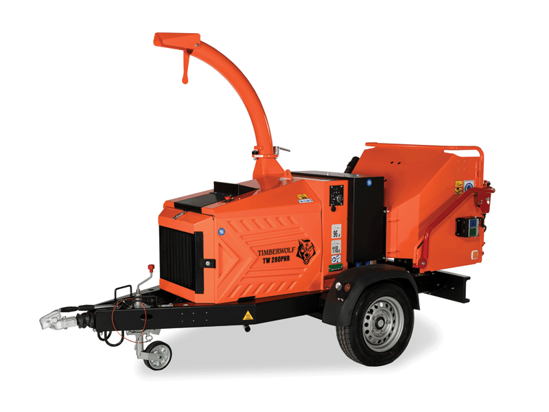 Timberwolf TW 230HB 6" 750kg Diesel Chipper - bestselling woodchipper