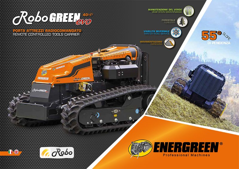 Green Plant UK - RoboGREEN evo - 40HP Remote Controlled Multi-purpose ...