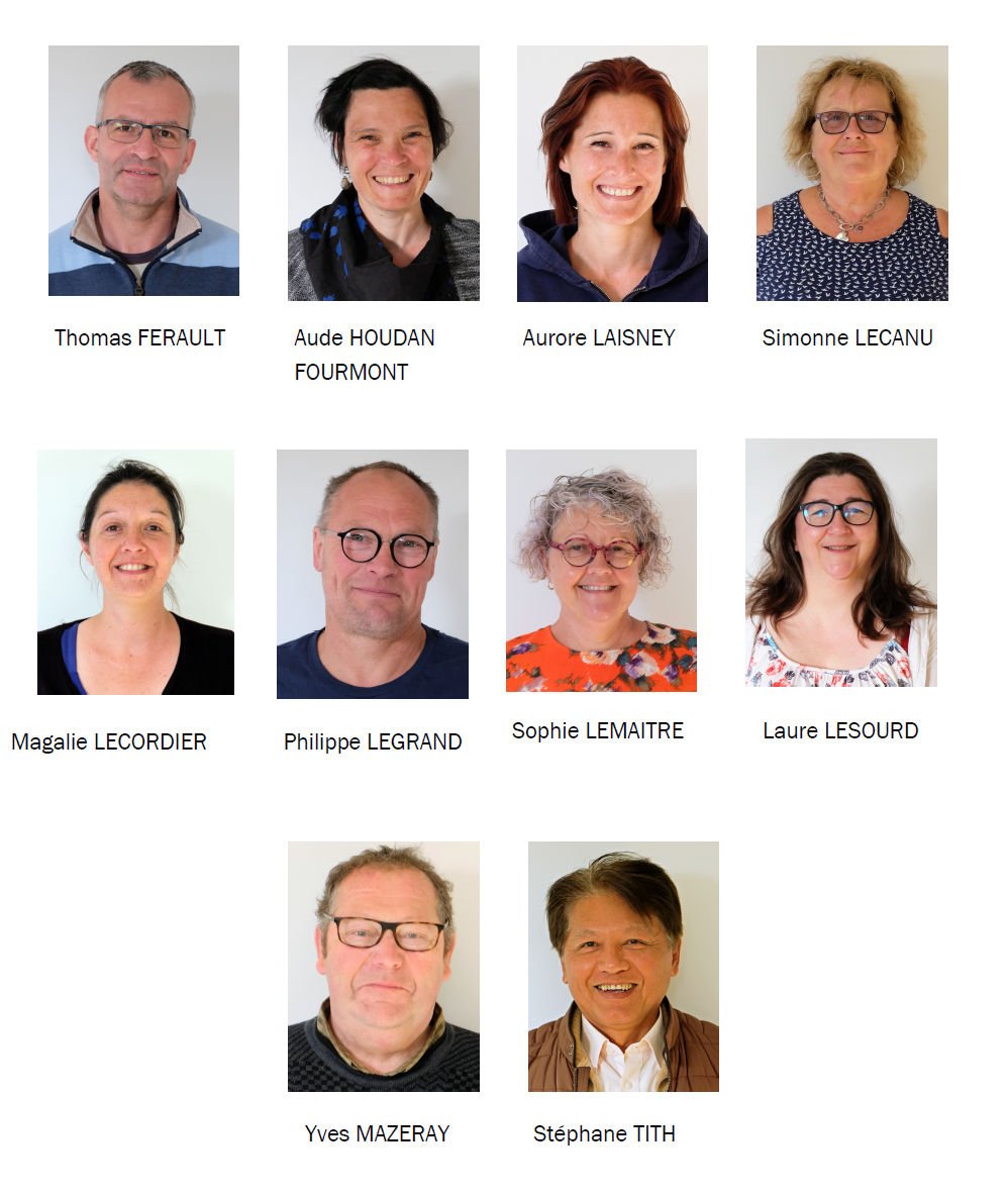 Mairie de Malherbe-sur-Ajon située dans le Calvados, France