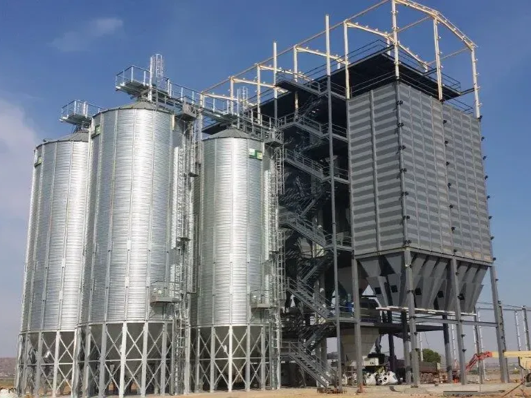 TAHERGA - Construcción de fábricas de pienso, silos metálicos y naves