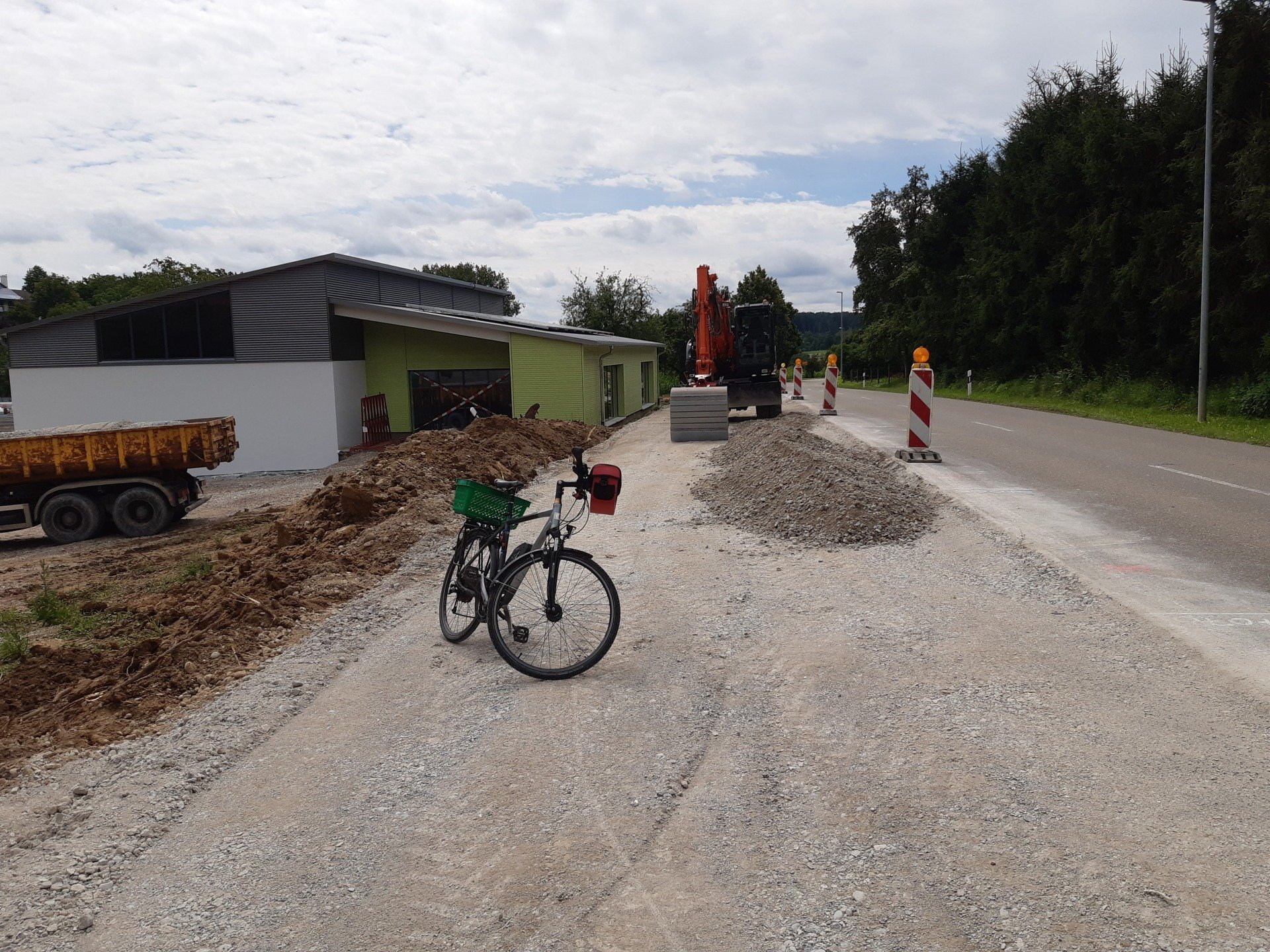 Fahrspur für Kurzparker