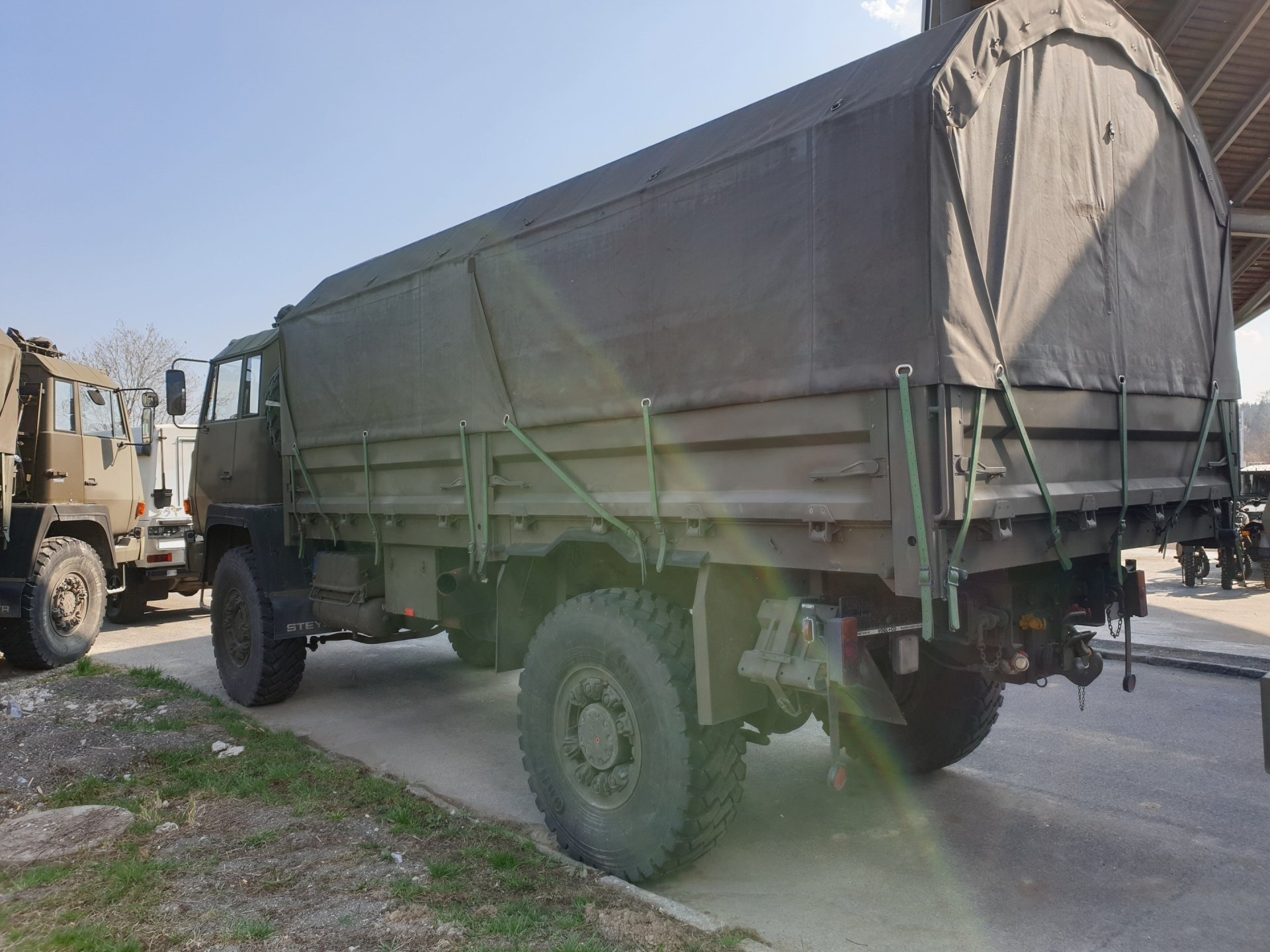 Steyr 1291.320 P43M 4x4 Pritsche mit Plane