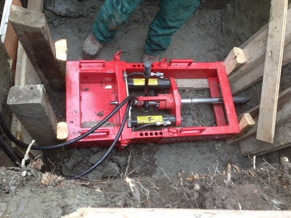 Aquarex Équipement - Fonceur horizontale dirigé compacte TERRA-JACK 125