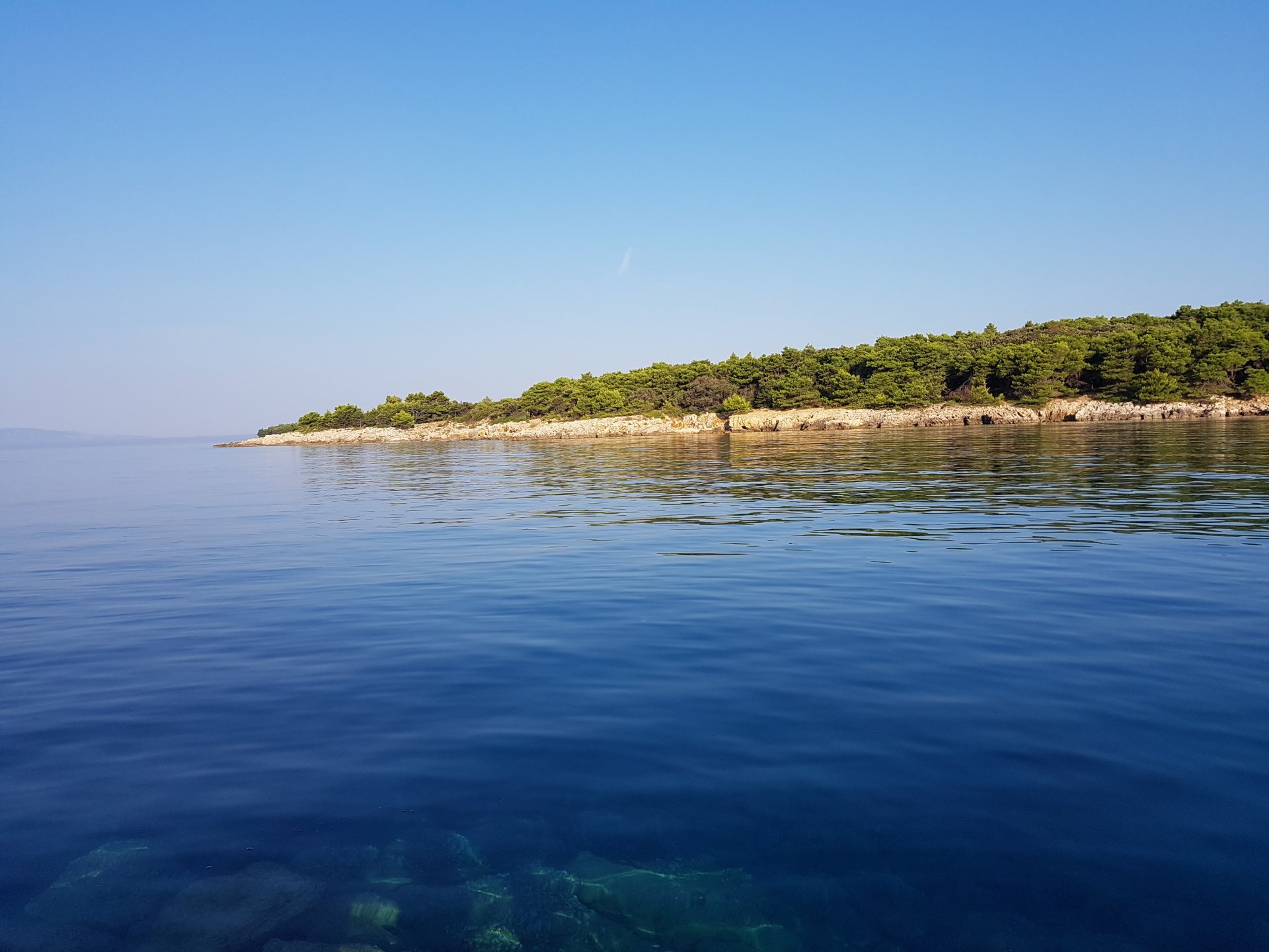 Die Insel Rab in Suha Punta auf der Insel Rab