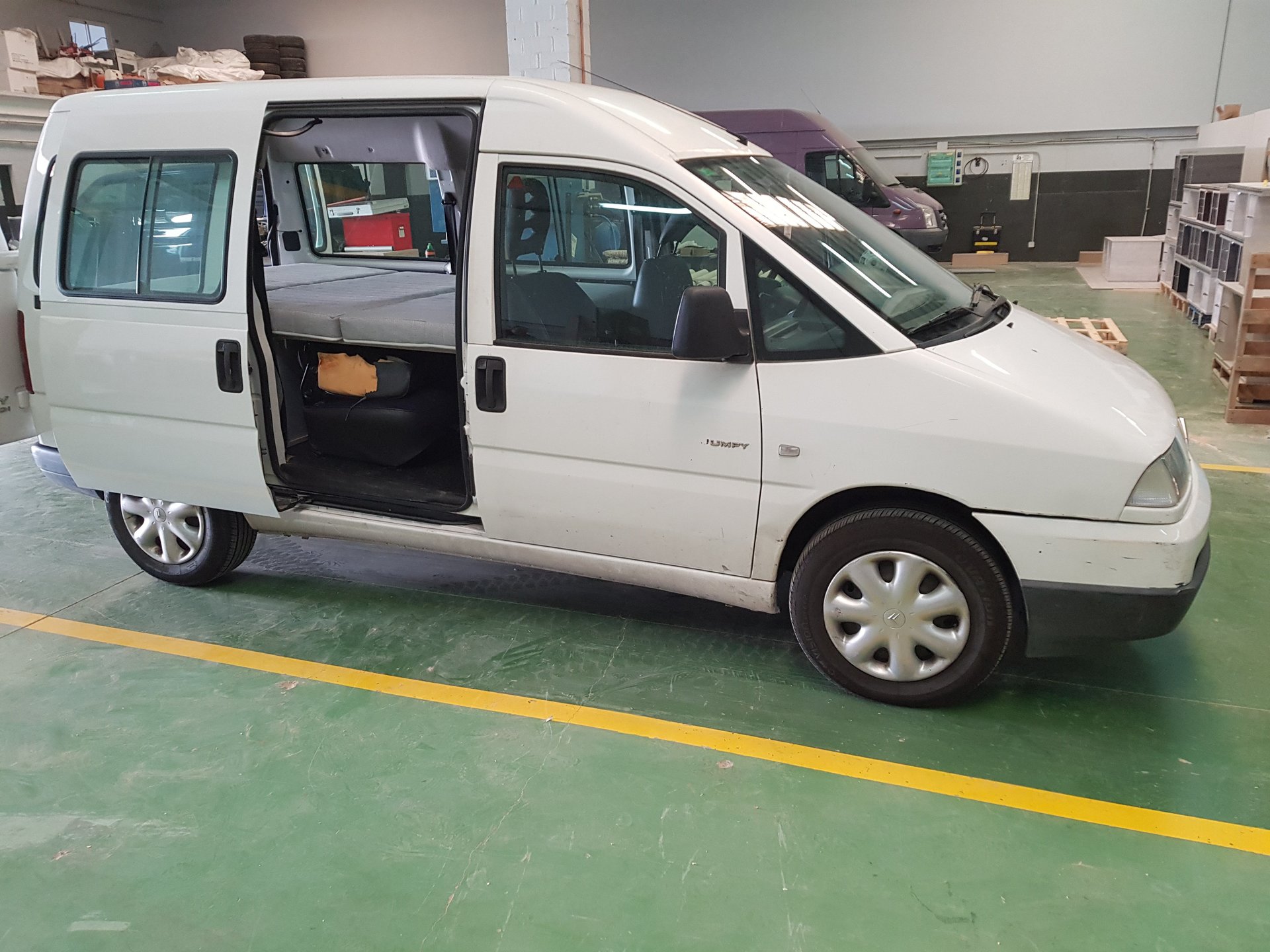 mueble camper para fiat scudo, kit camper para fiat scudo