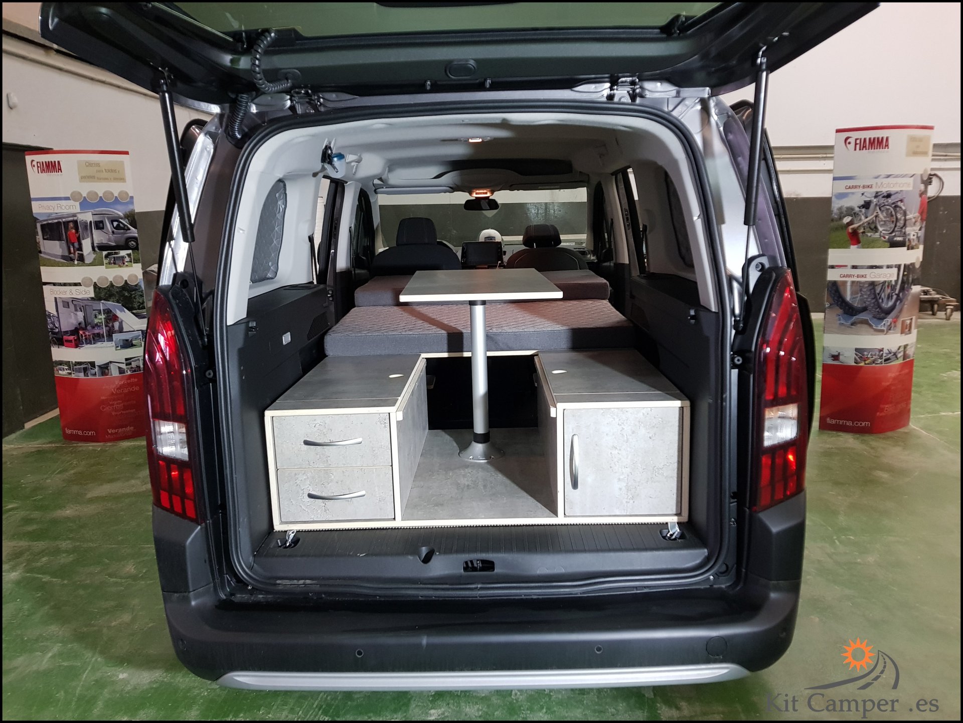 Kit mueble camper para peugeot rifter long