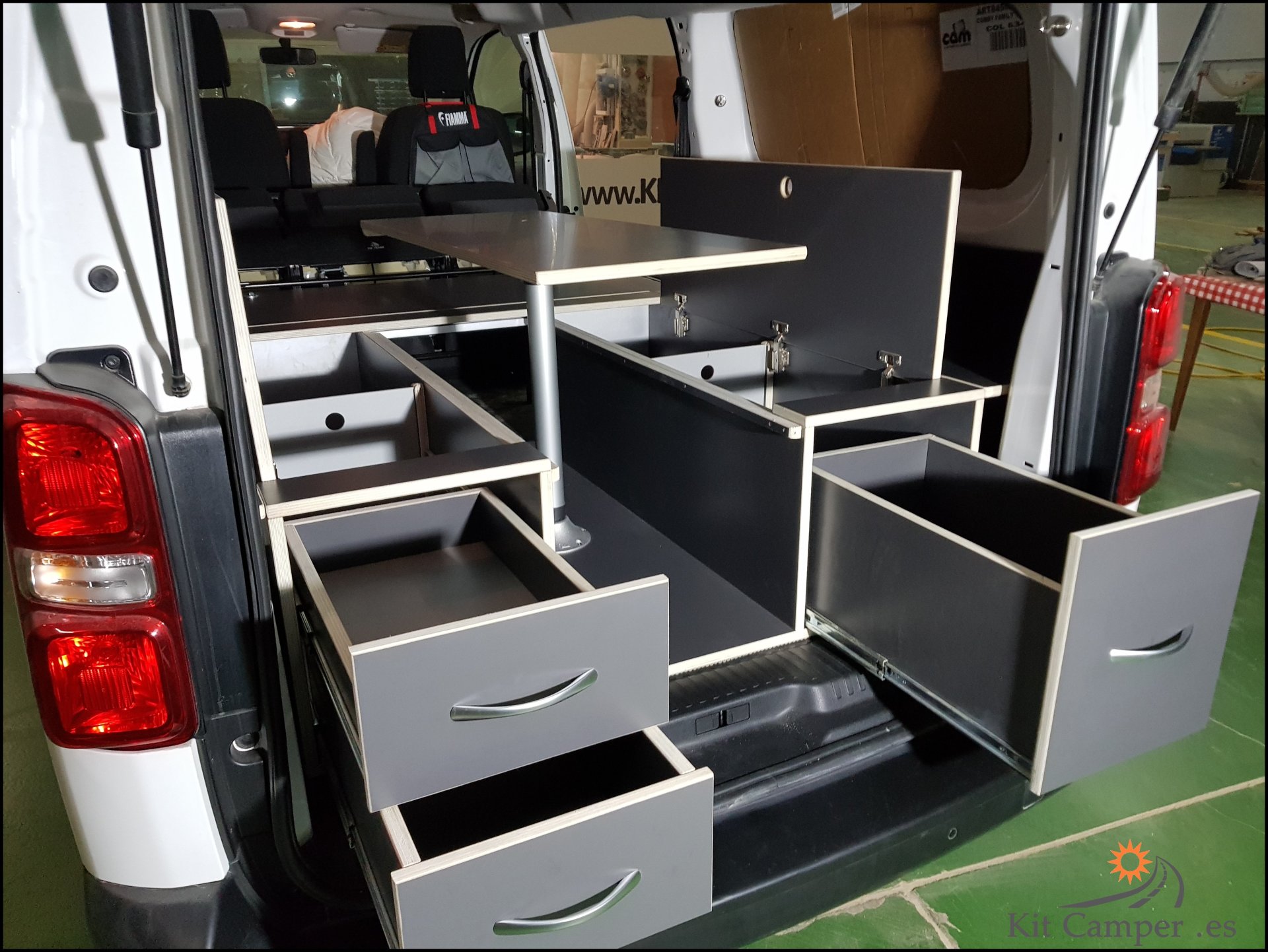 mueble camper citroen jumpy, kit camper citroen jumpy, peugeot expert