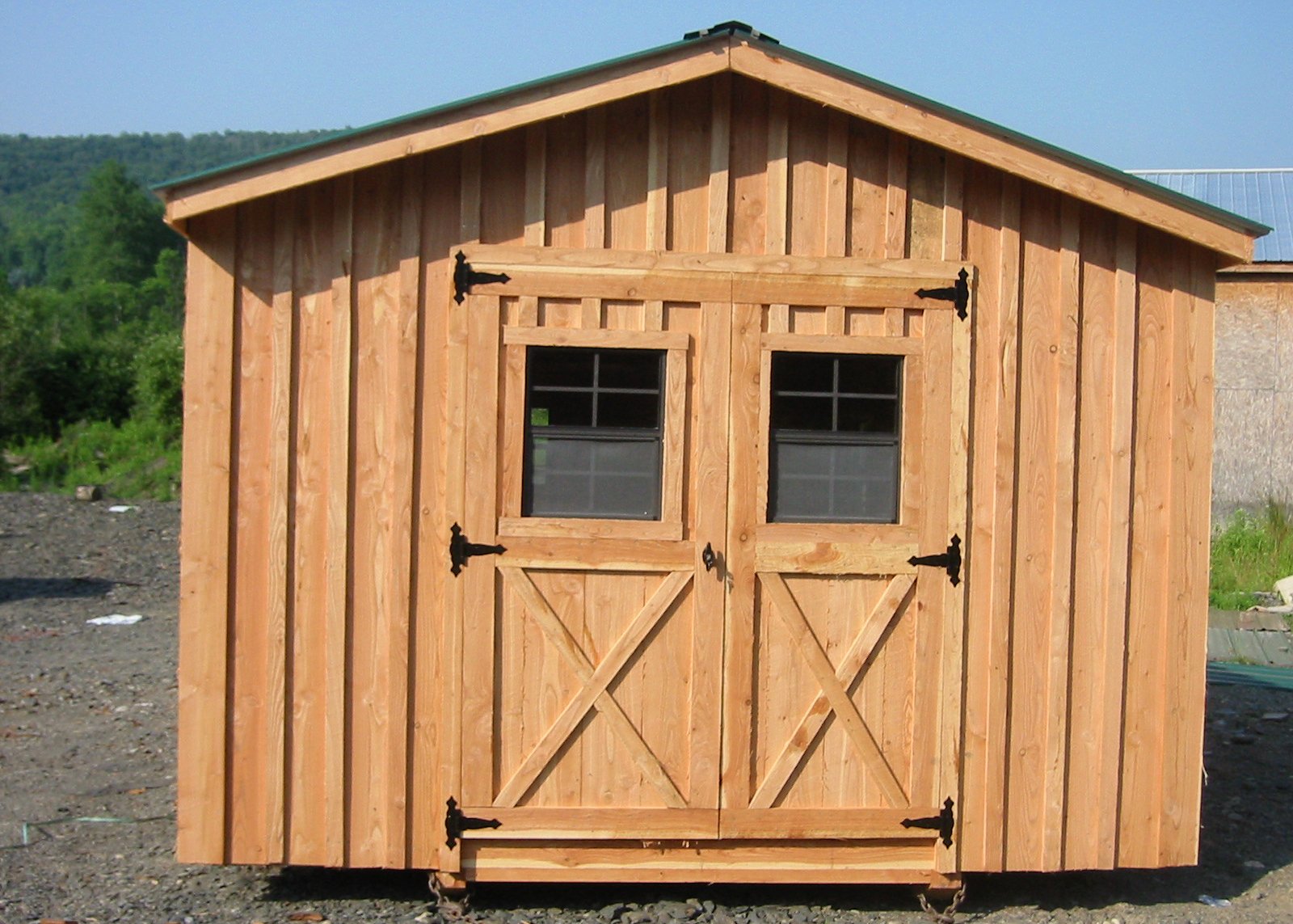 Options: Roof Style, Window/Door, Porch, Siding... | Fred’s Sheds, LLC