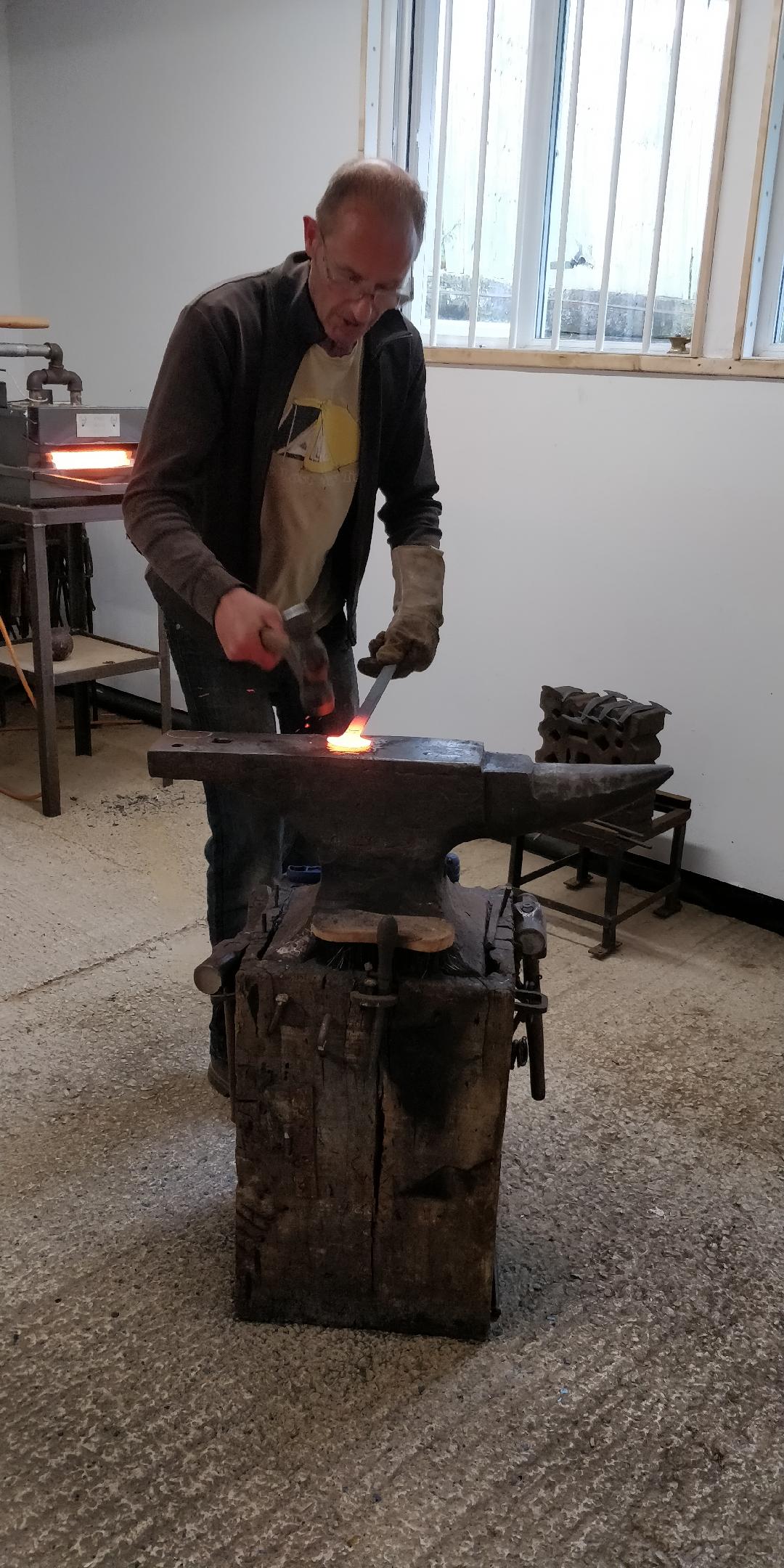 Tim Morgan, Blacksmith
