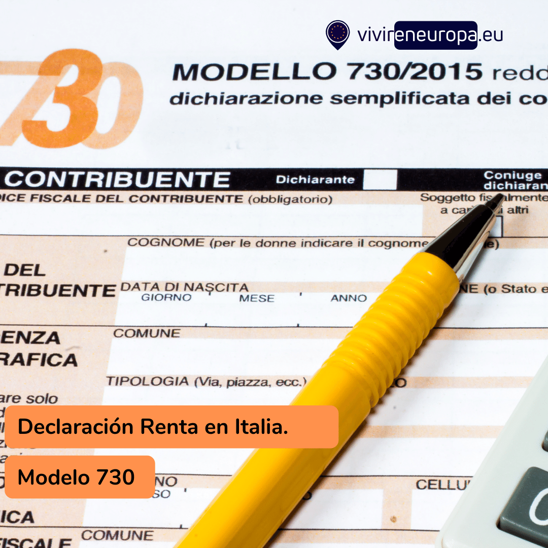 Modelo 730 en Italia. Qué es.
