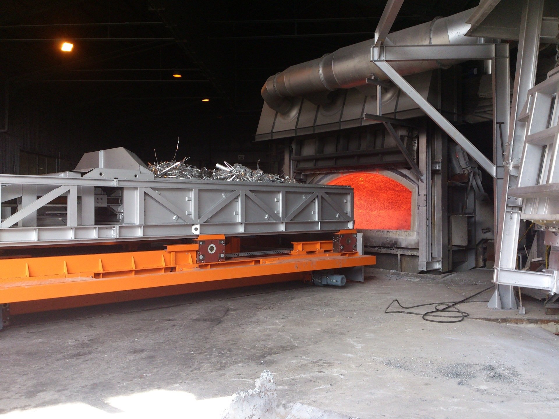 Charging Machines for several furnaces