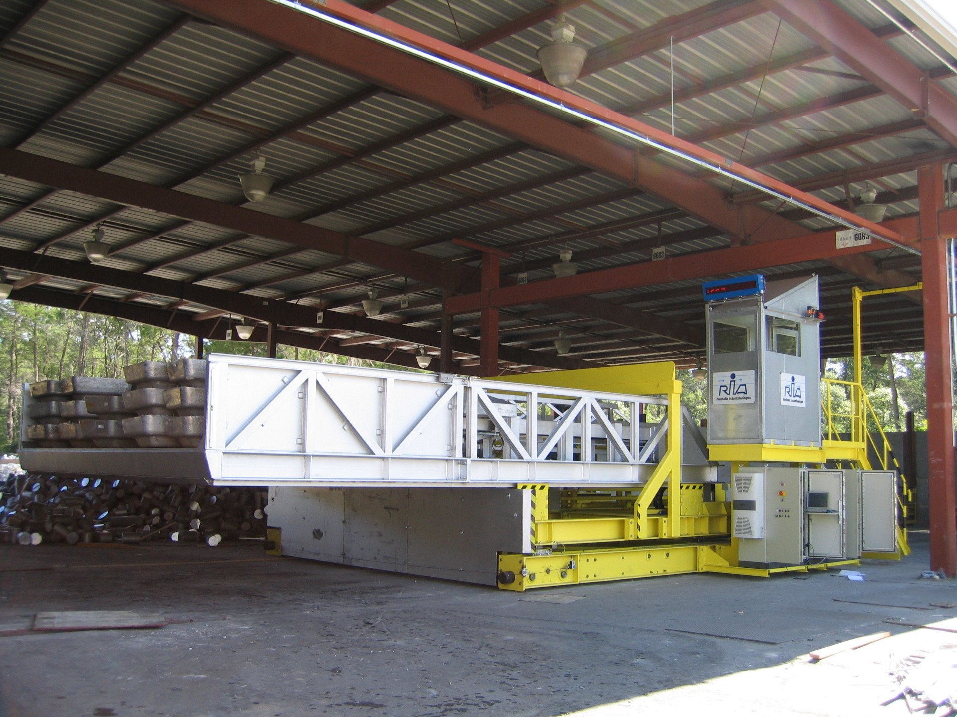 Charging Machines for several furnaces