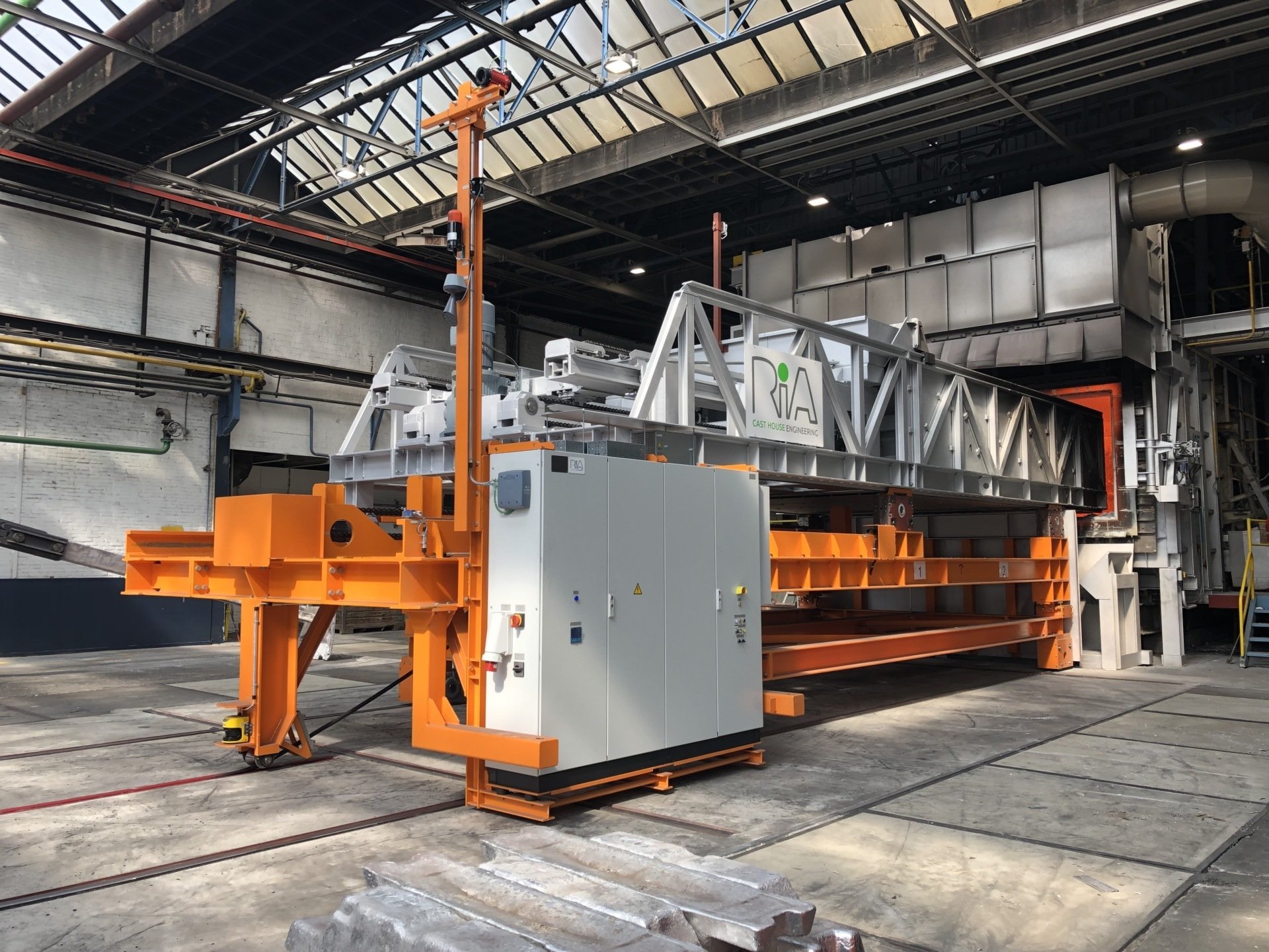 RIA Cast House Engineering Beispiele unserer Maschinen