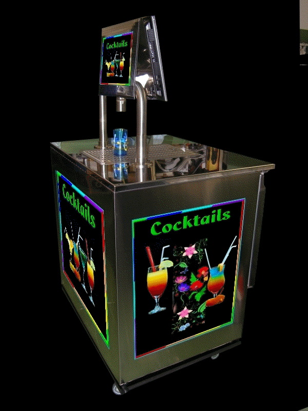 Event Koob Hüpfburg DJ Popcorn Cocktail PA Licht Sticken