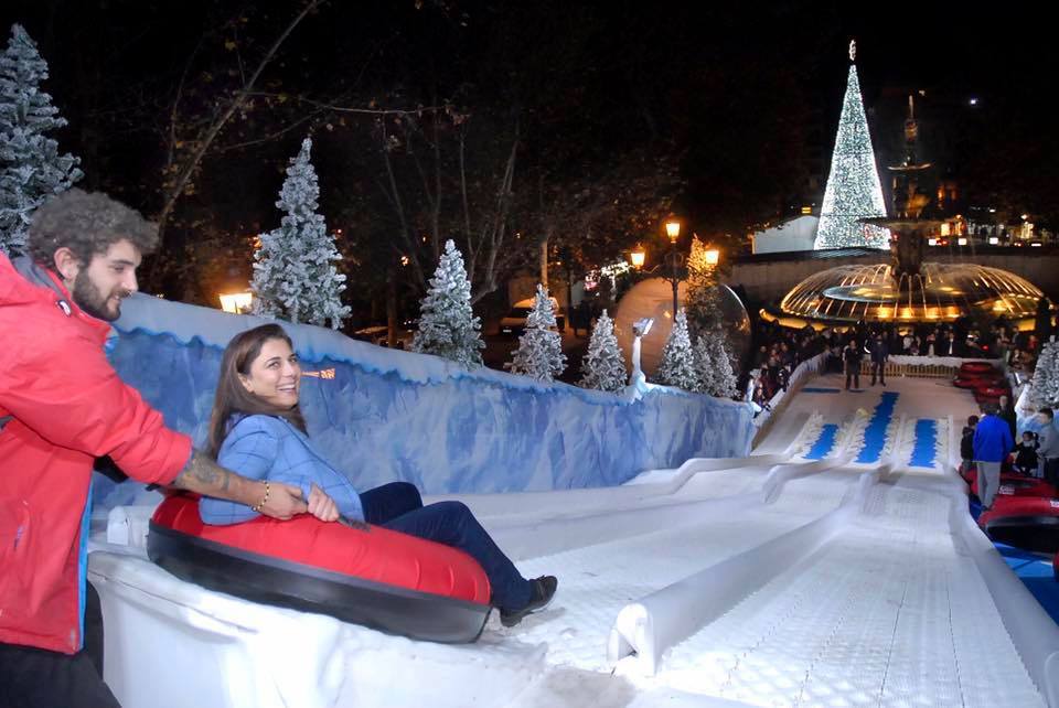 Skitrax World - TubTrax - Sliding mats for Tubing tracks