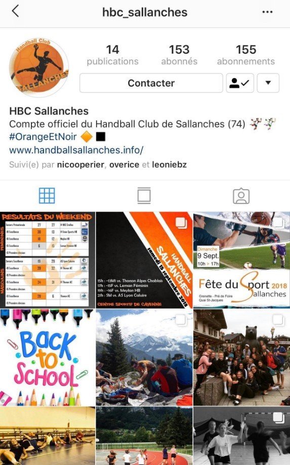 Bienvenue sur le site officiel du Handball Club de Sallanches