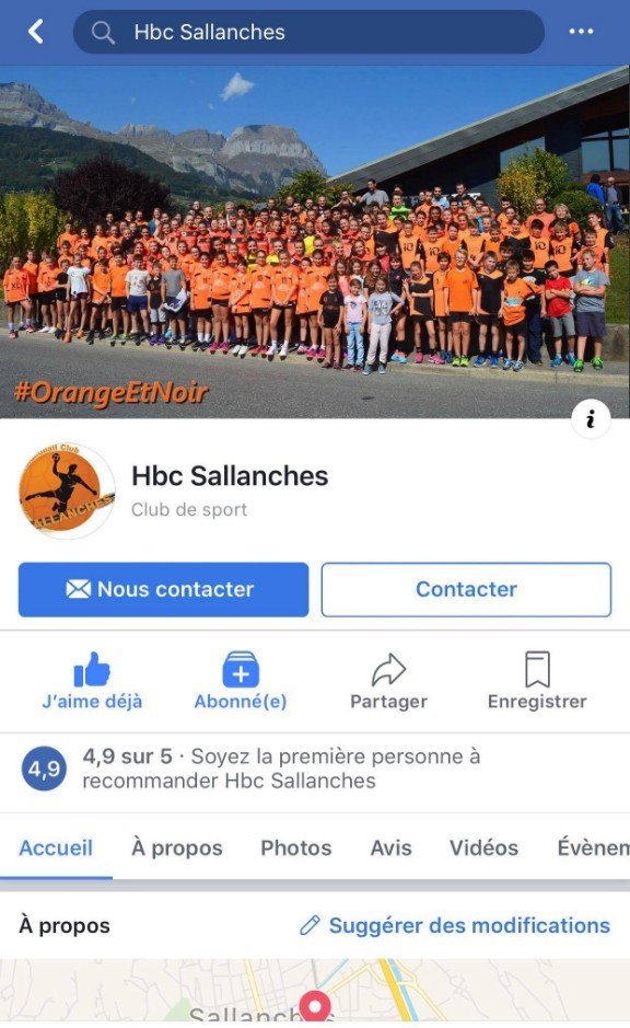 Bienvenue sur le site officiel du Handball Club de Sallanches