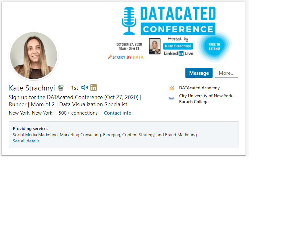 Data Goddess Kate Strachnyi