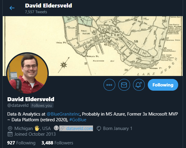 Data God David Eldersveld