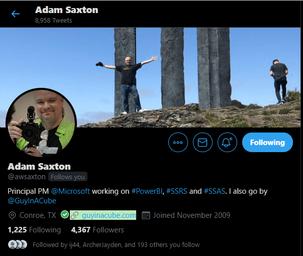 Data God Adam Saxton